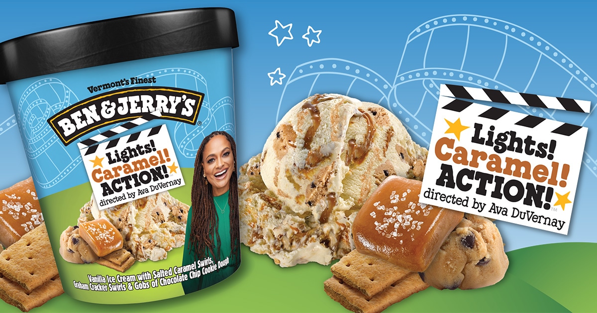 Lights Caramel Action™ Ice Cream Ben And Jerrys